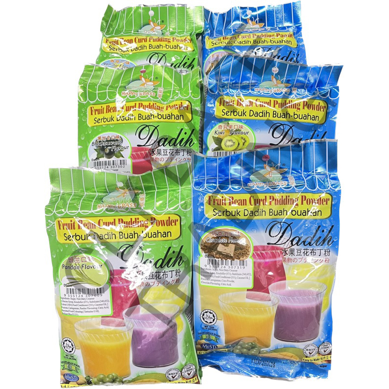 SERBUK DADIH BUAH-BUAHAN HAPPYGRASS FRUITBEAN CURD PUDDING POWDER ...