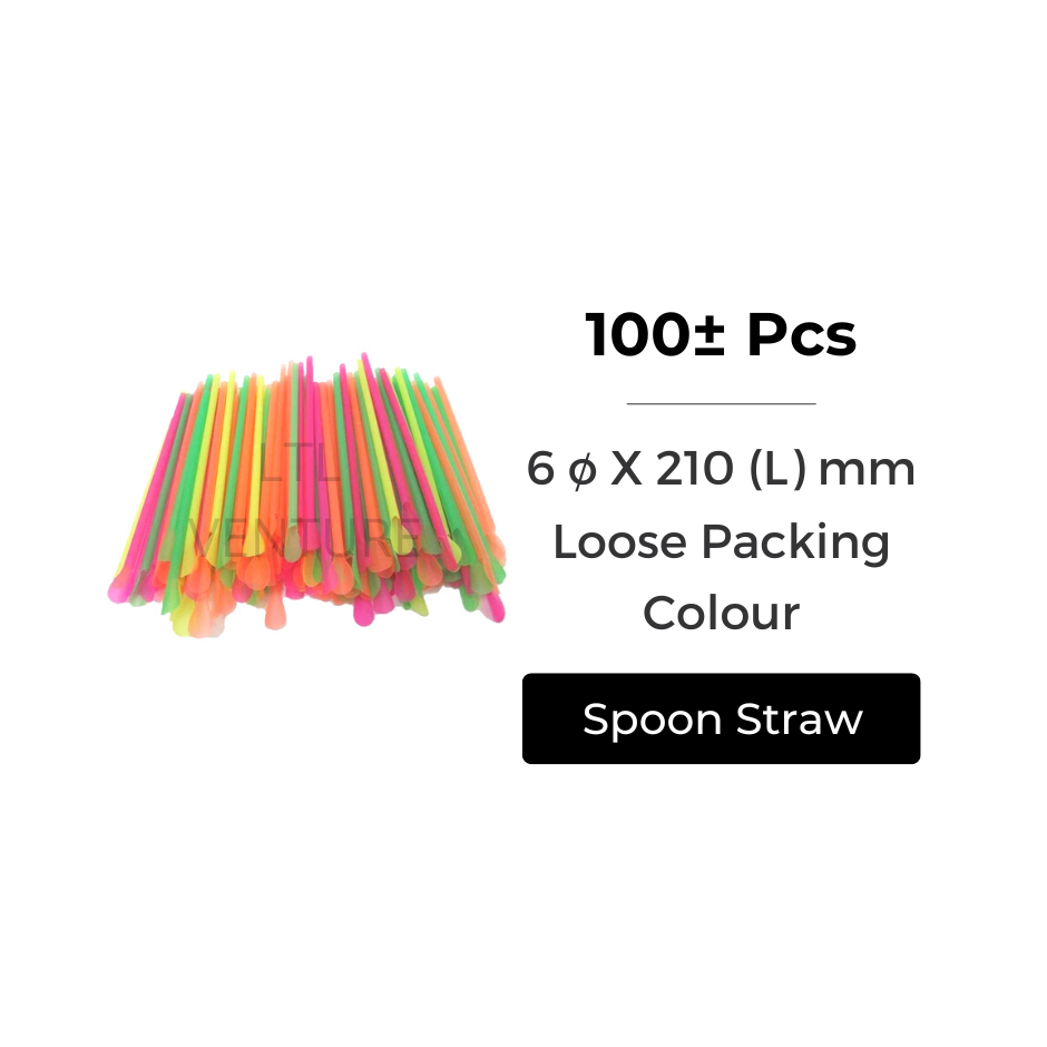 Giant/Individual Packing/Flexible Straw/Short & Long/Spoon Straw/Colour ...