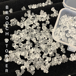 Elegant Brooch 50pcs FREE BOX Brooch Stopper Silicone Rubber Anti-Rosak ...
