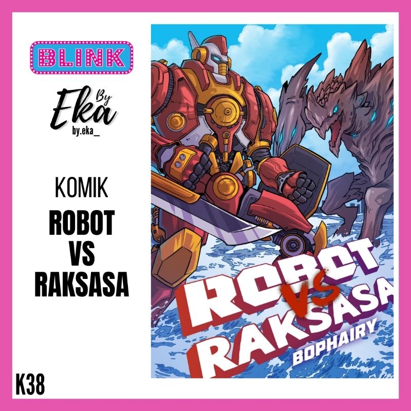 Komik - Robot vs Raksasa | Ain Maisarah - Bophairy KomiKaw | Shopee ...