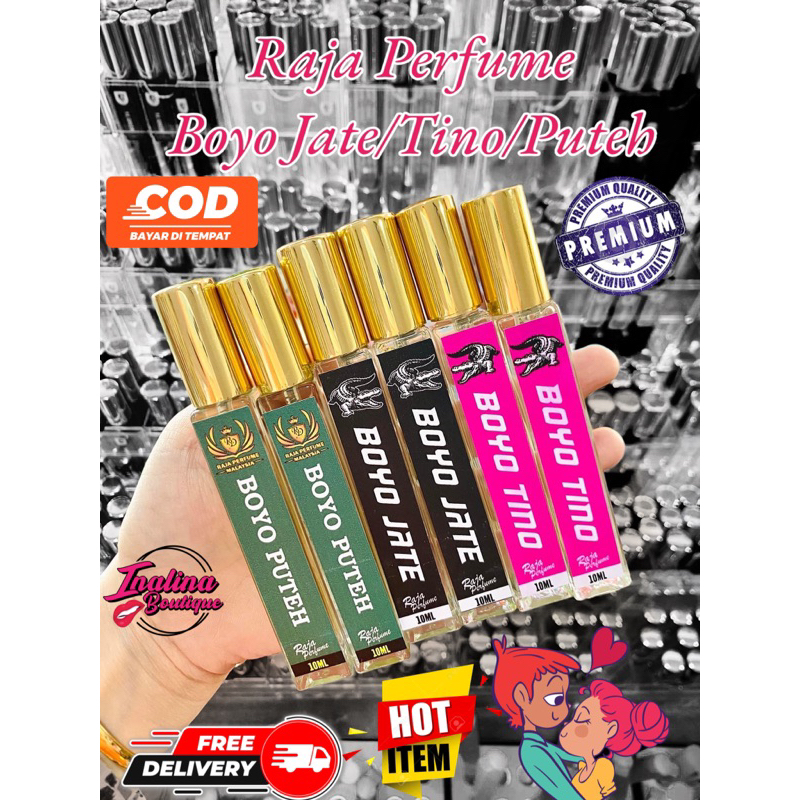 BOYO JATE / BOYO TINO / BOYO PUTEH PERFUME | Shopee Malaysia