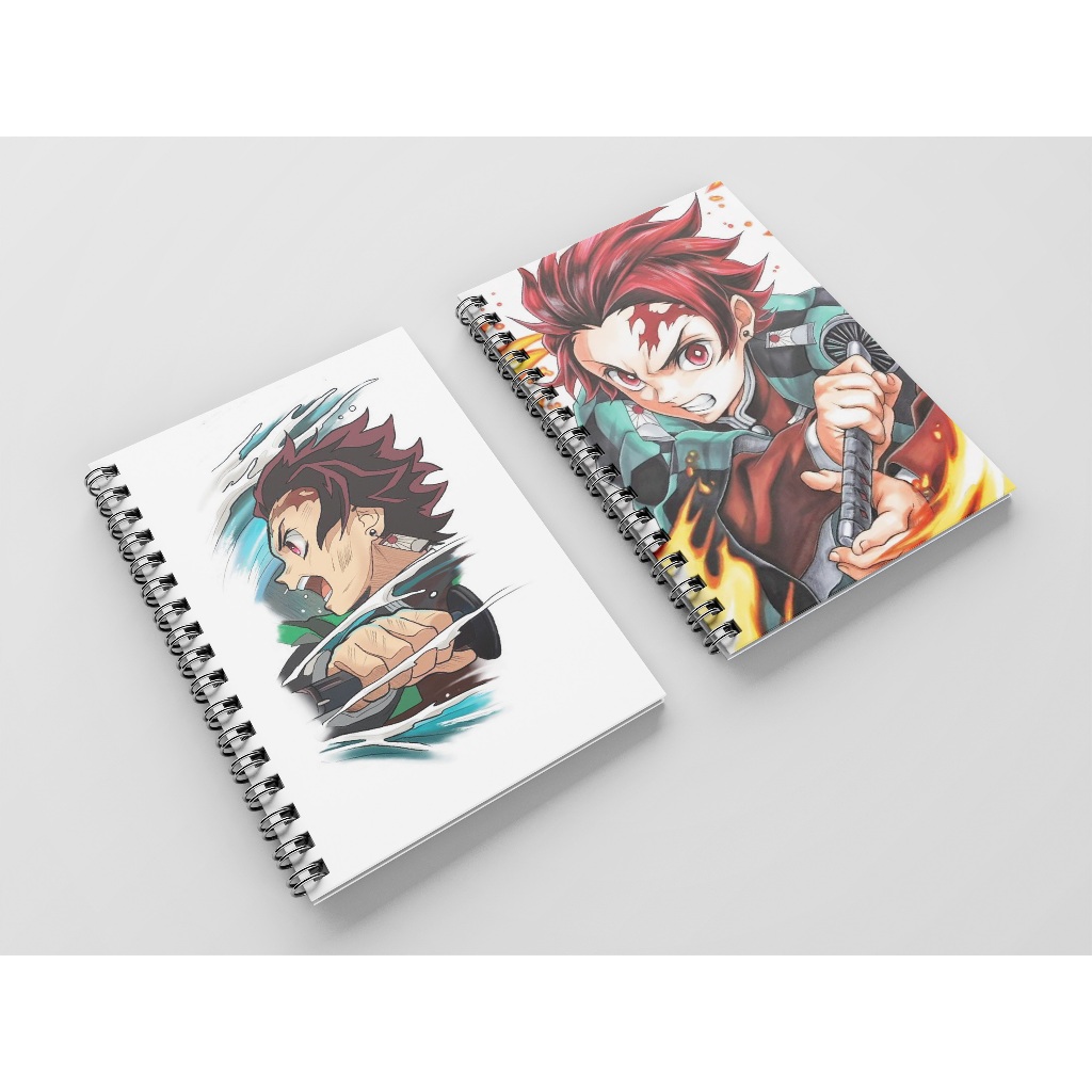 Kamado Tanjiro Special Theme Notebook | Buku Nota - Blank - Line - Dot ...