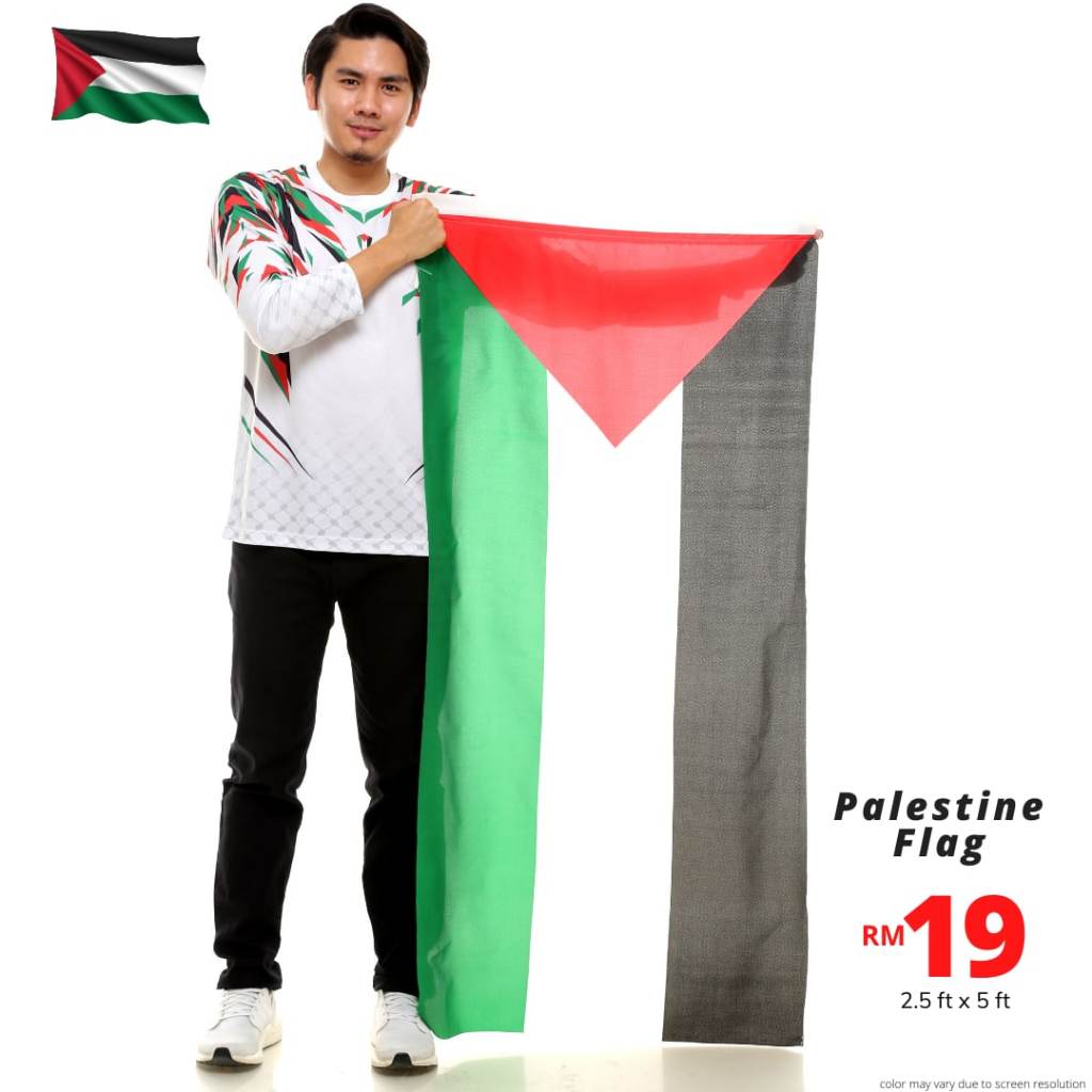 BENDERA PALESTIN / PALESTINE FLAG | Shopee Malaysia
