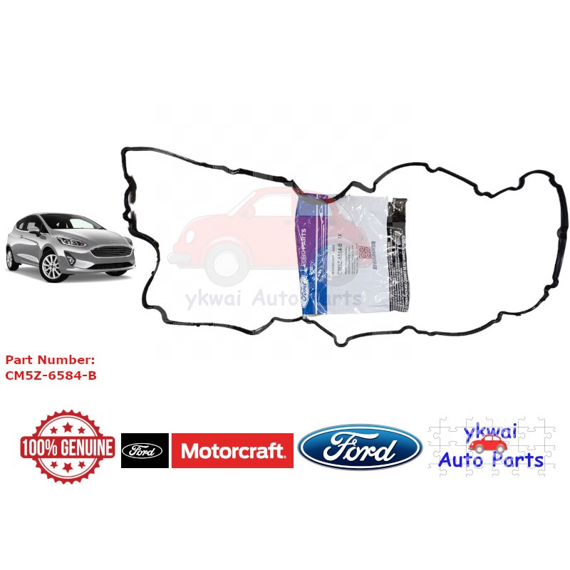 Genuine Ford Valve Cover Gasket for Ford Fiesta Ecoboost 1.0/Ford ...