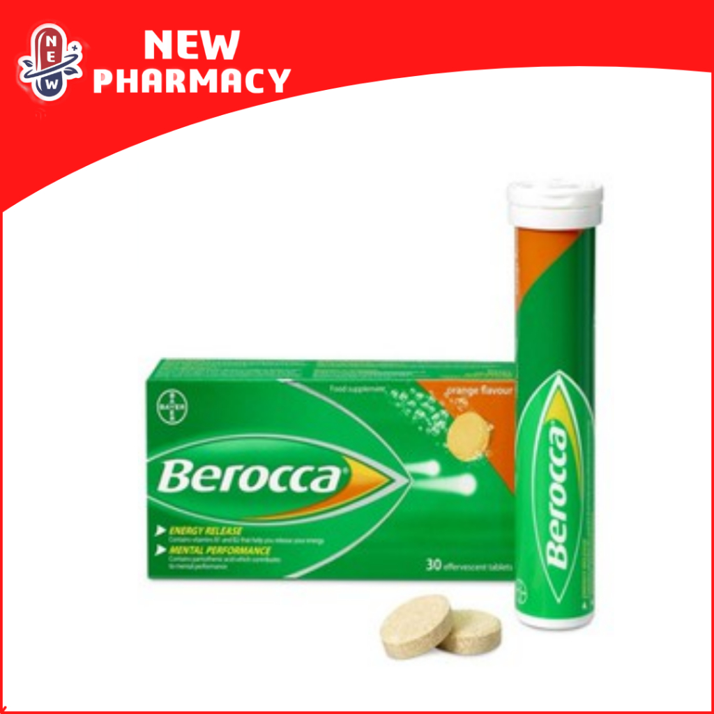 Clearance (Exp: 04/24) BEROCCA ORANGE EFFERVESCENT TAB 2X15'S | Shopee ...