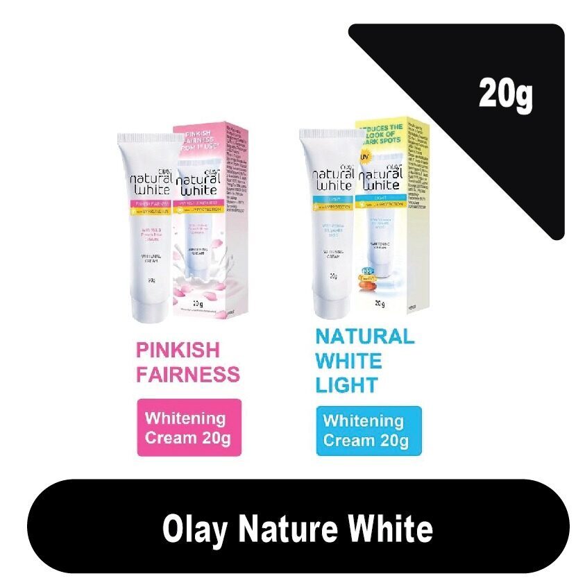 Olay Natural White Whitening Cream 20g (BOXLESS) | Shopee Malaysia