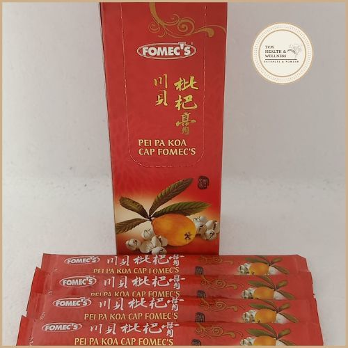 FOMEC’s Pei Pa Koa 丰美氏川贝枇杷膏 枇杷膏条 15ml/bar | Shopee Malaysia