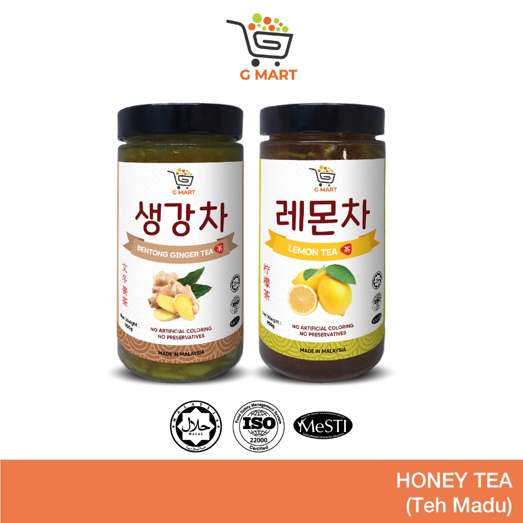 G Mart Honey Fruit Tea Korean Recipe Assorted Flavor Teh Buah-Buahan ...
