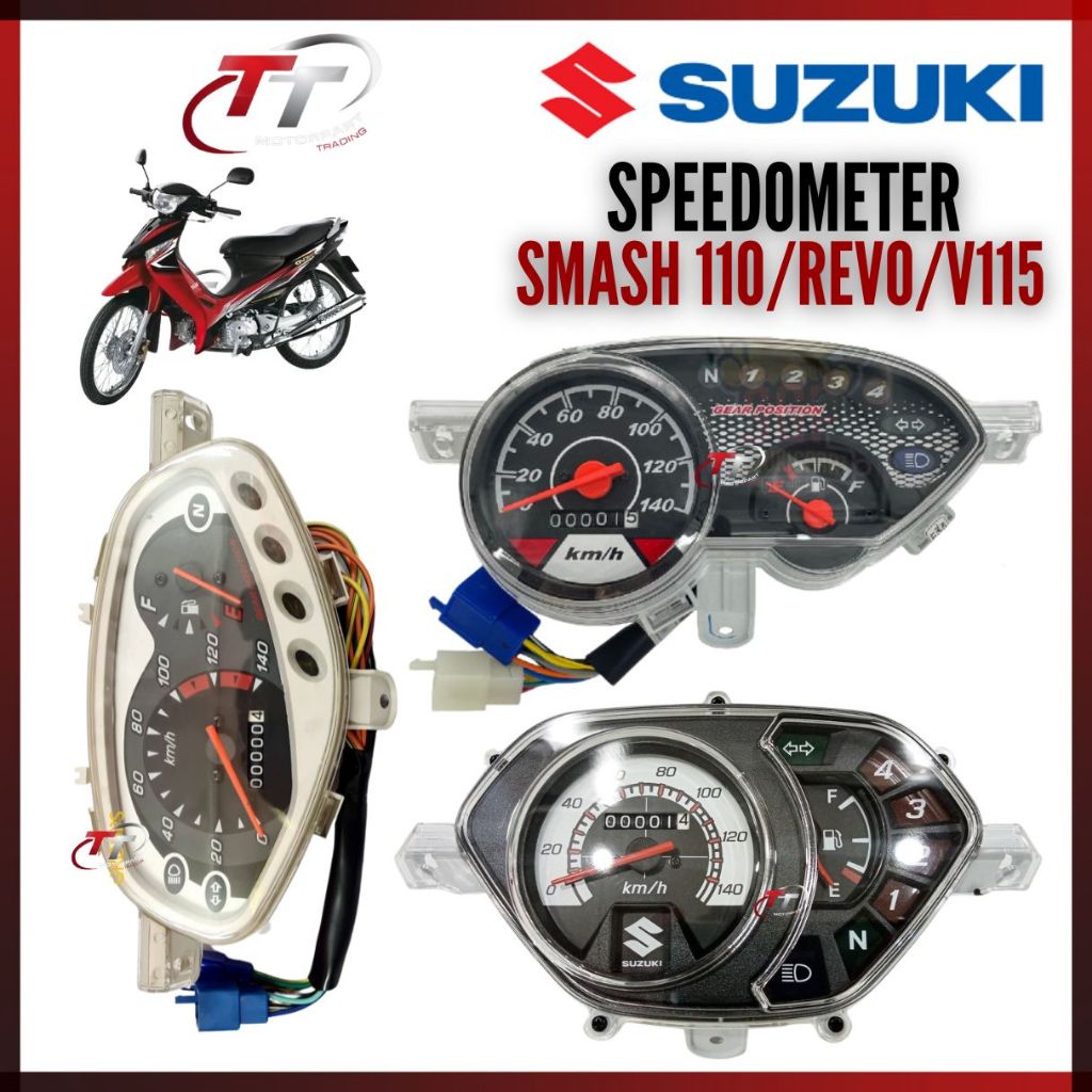 SUZUKI Smash Revo Smash 110 Smash 115 V1 Speedometer Miter Sped Meter ...