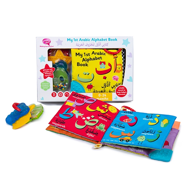 My First Arabic Alphabet Cloth Book | Shopee Malaysia
