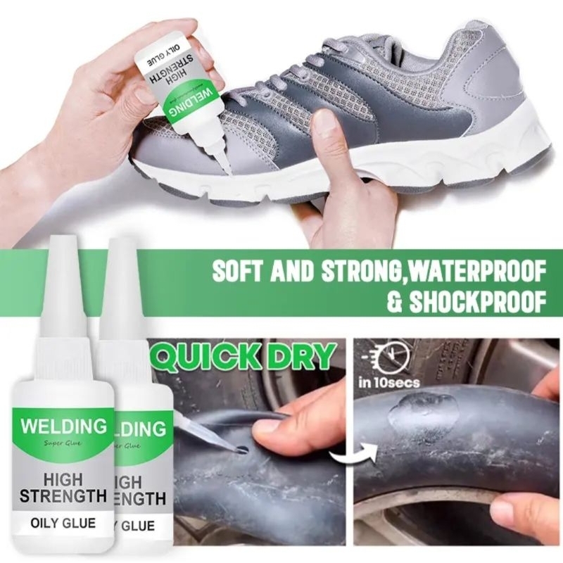 Gam Kuat Power Super Glue Strong 50g WELDING Oily Glue Multifunction ...