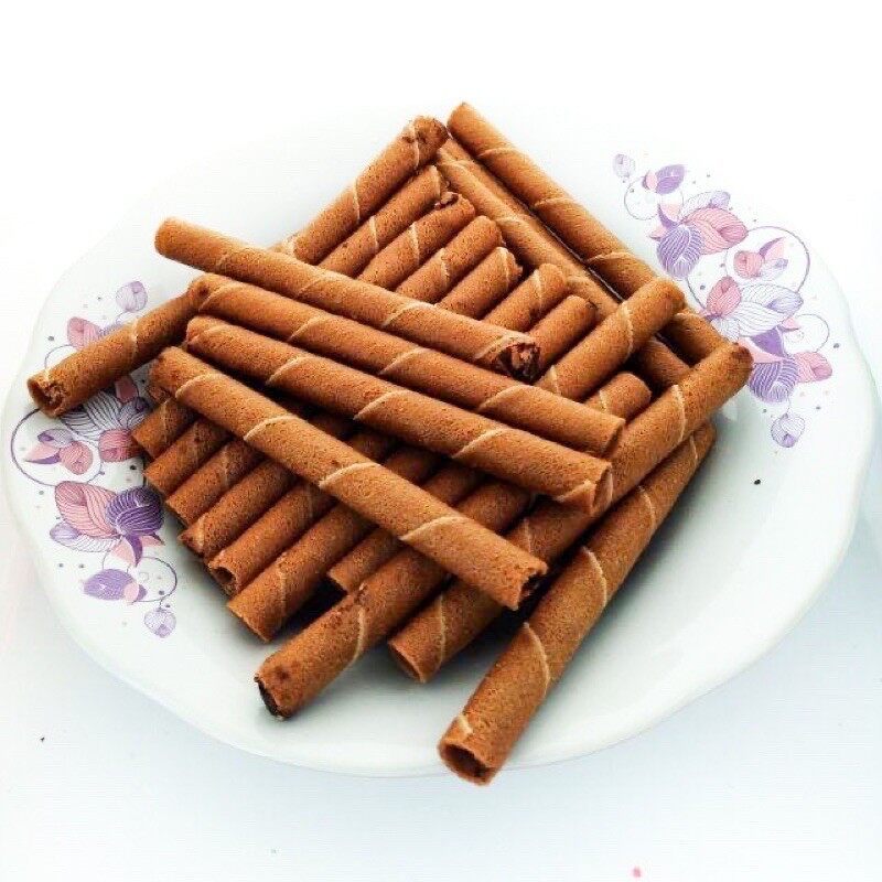 BISKUT WAFER STICK/ BISKUT ROKOK/ BISKUT ROLL BISKUT HALAL | Shopee ...