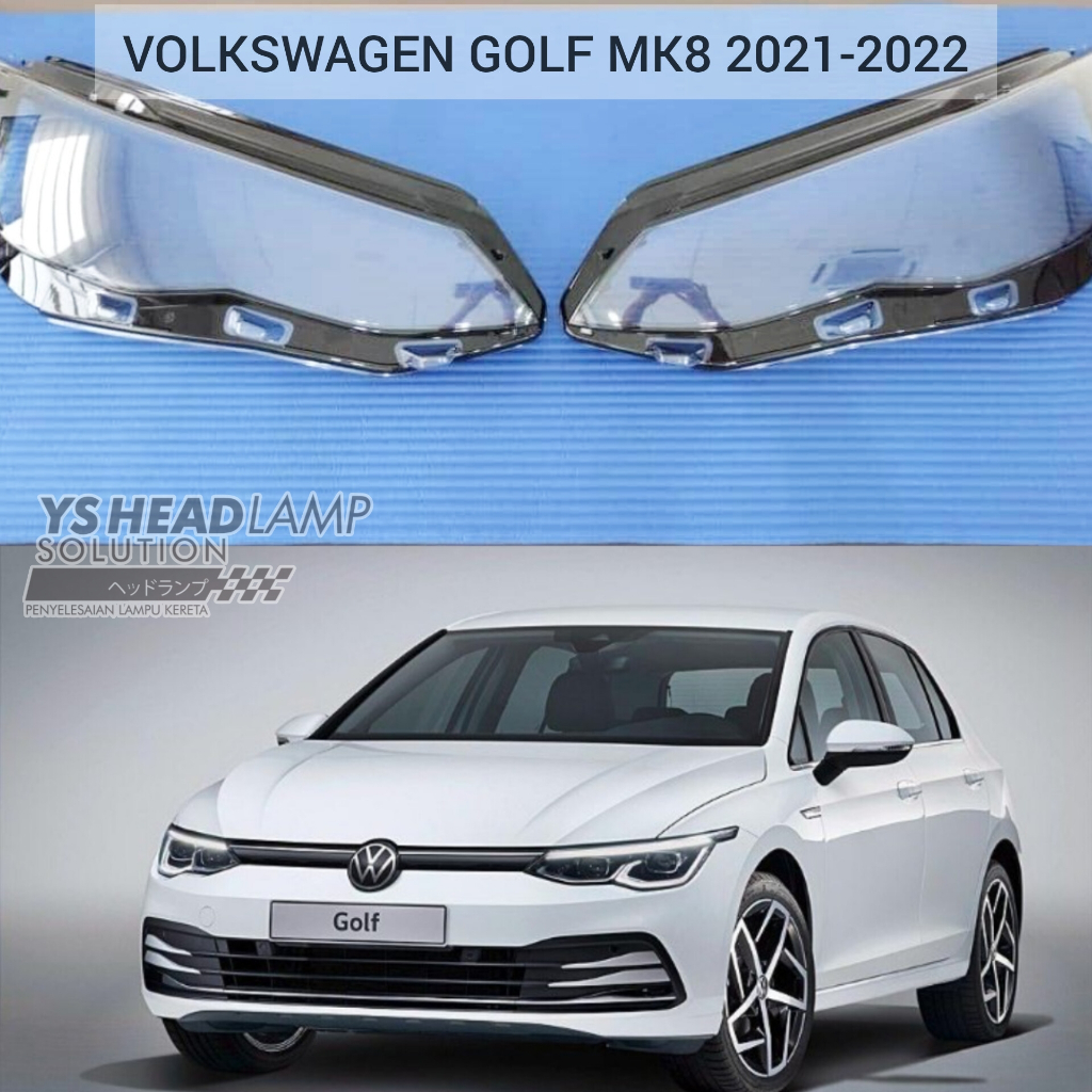 LIMITED STOCK!! VOLKSWAGEN GOLF MK8 R-LINE GTI 21 22 HEADLAMP COVER ...