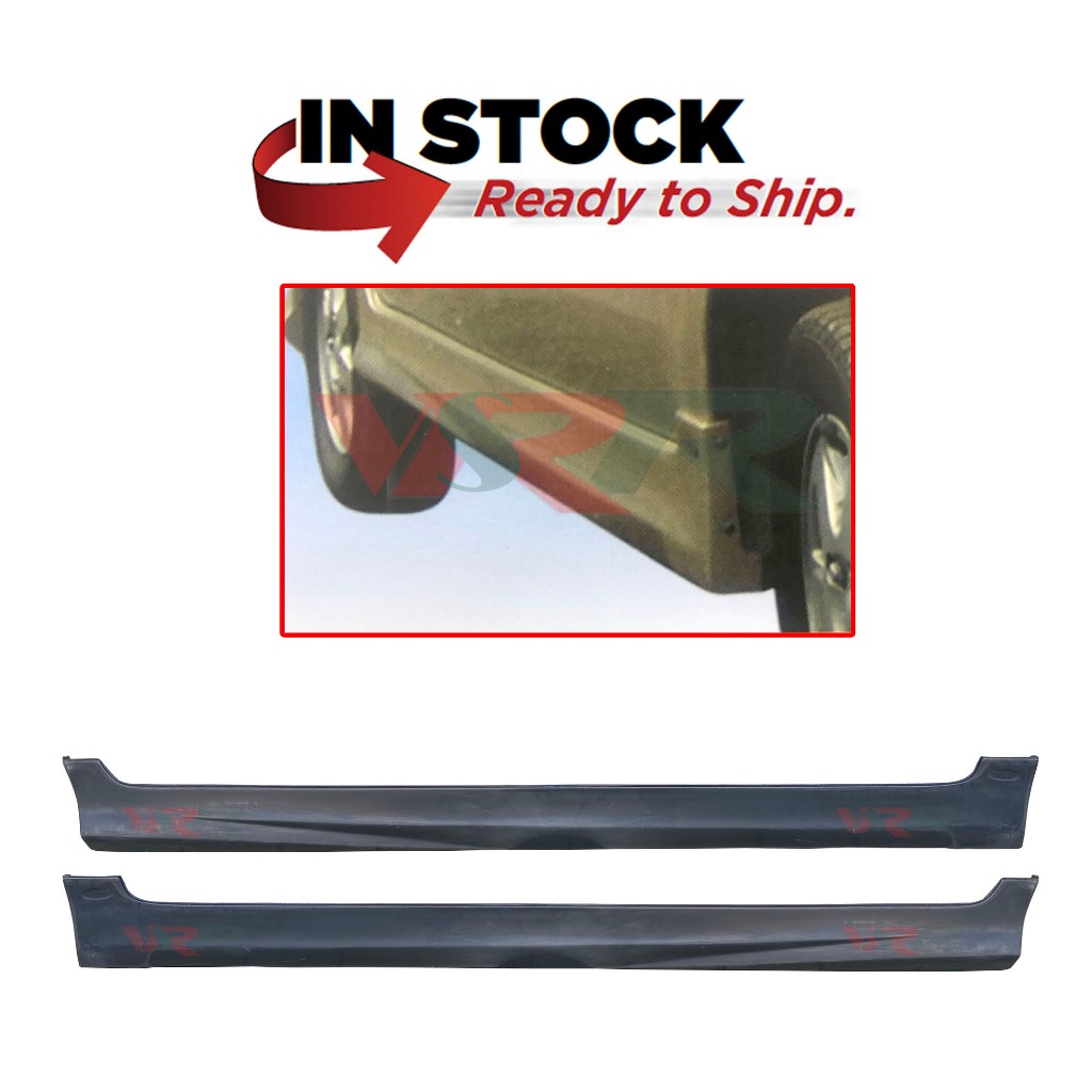 Toyota Avanza 1st Gen (2004) Side Skirt With Sticker Door Under Lower ...