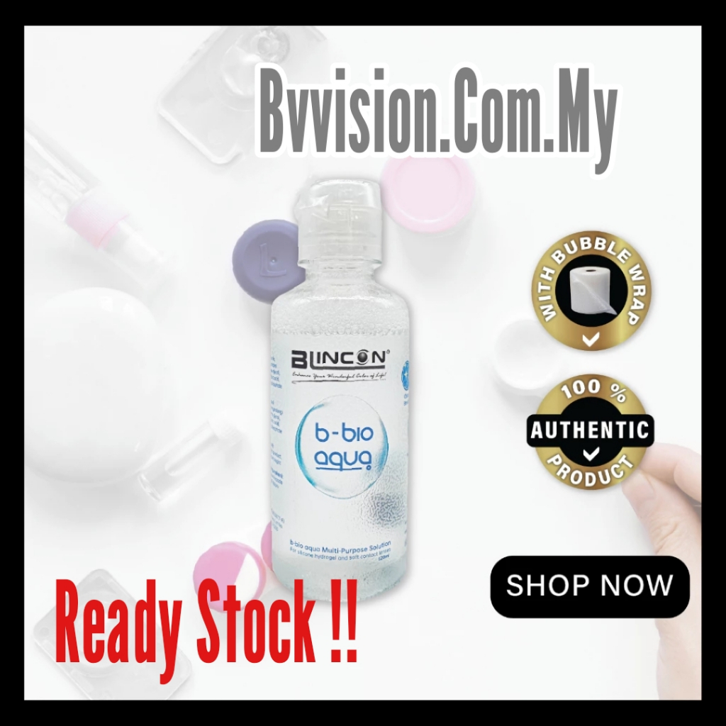 BLINCON b-bio aqua MULTI PURPOSE SOLUTION 120ml (Exp : 2025/12/06 ...