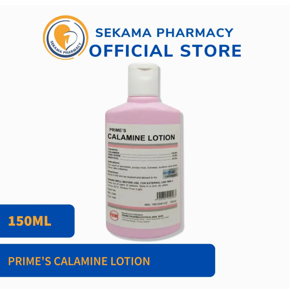 PRIME'S CALAMINE LOTION 150ML [EXP: 01/2028] | Shopee Malaysia