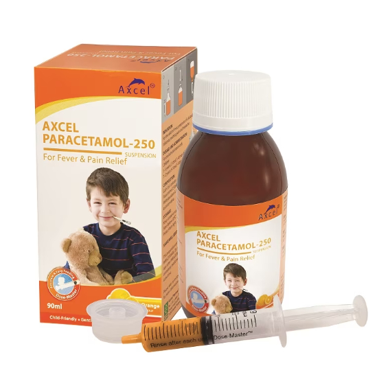 AXCEL PARACETAMOL 250MG SYRUP 90ML [EXP:10/2025] | Shopee Malaysia