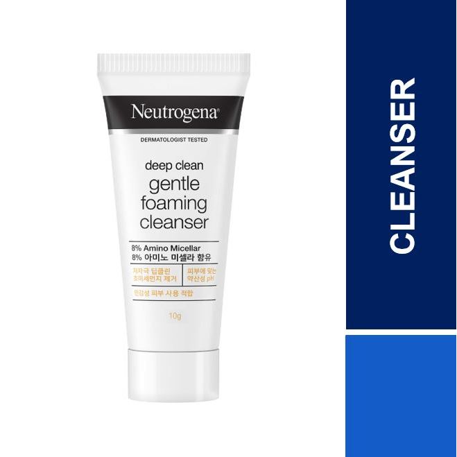 [GIFT REDEMPTION] Neutrogena Deep Clean Gentle Cleanser Sample Pack ...