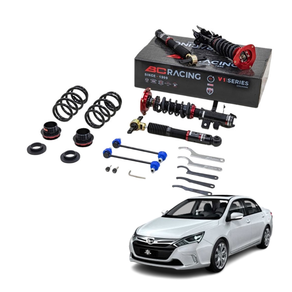 BC Racing V1 Series High Low Soft Hard Adjustable Absorber for BYD QIN ...