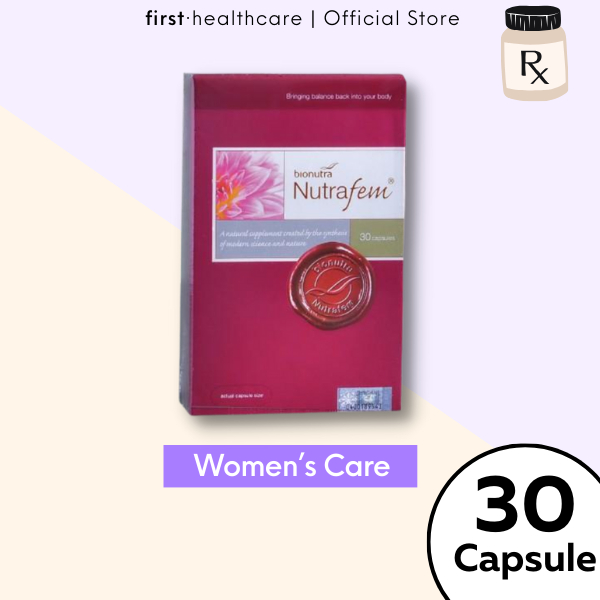 [READY STOCK] Bionutra Nutrafem Capsules Menstrual Health Menopause [30 ...