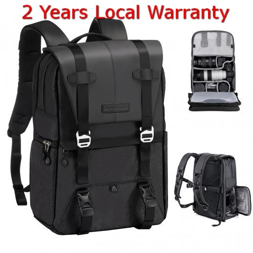 Beg kamera, K&F Concept 20L backpack bag, with rain cover, tripod, 15.6 ...