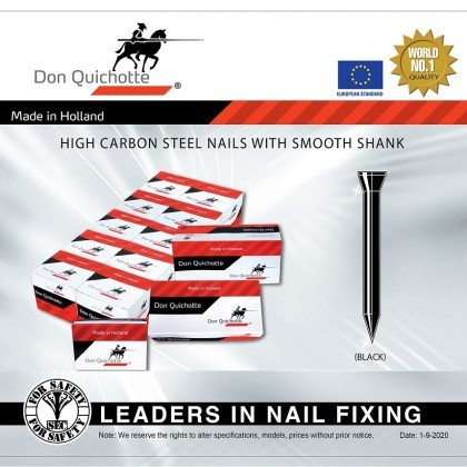 DON QUICHOTTE (DQ)/Holland Bull High Carbon Steel Concrete Nail ...