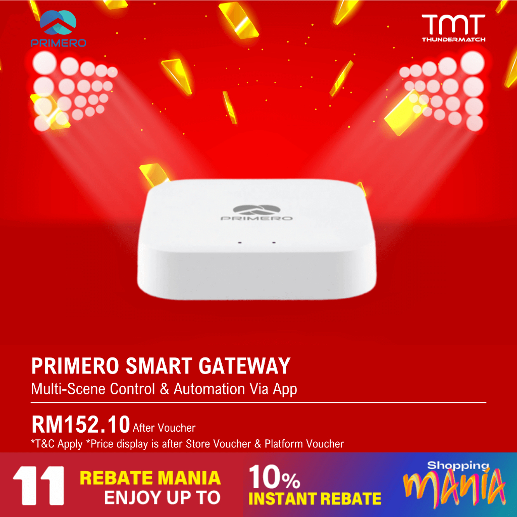 Primero Smart Gateway | Primero Motion Sensor | 1 Year Official ...