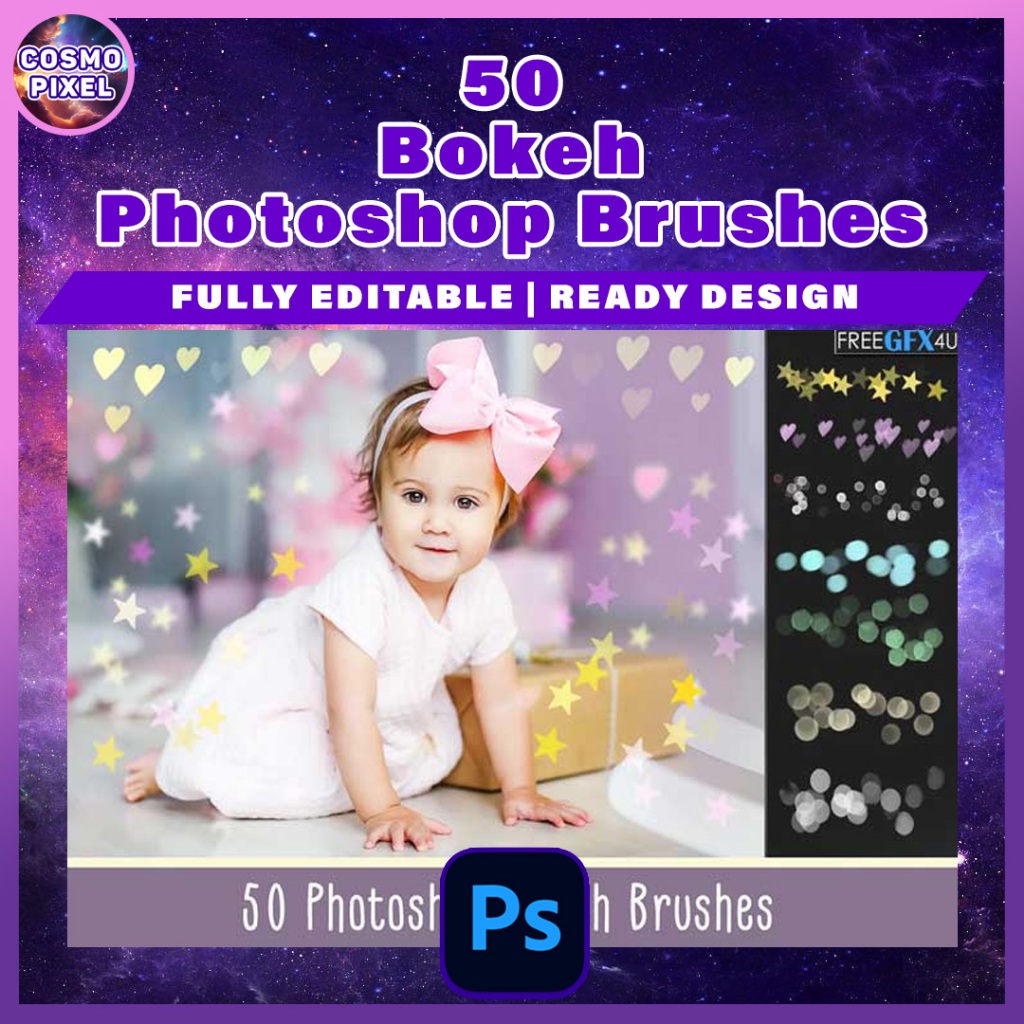 Bokeh Photoshop Brushes - Photoshop Brush, ABR File | Shopee Malaysia