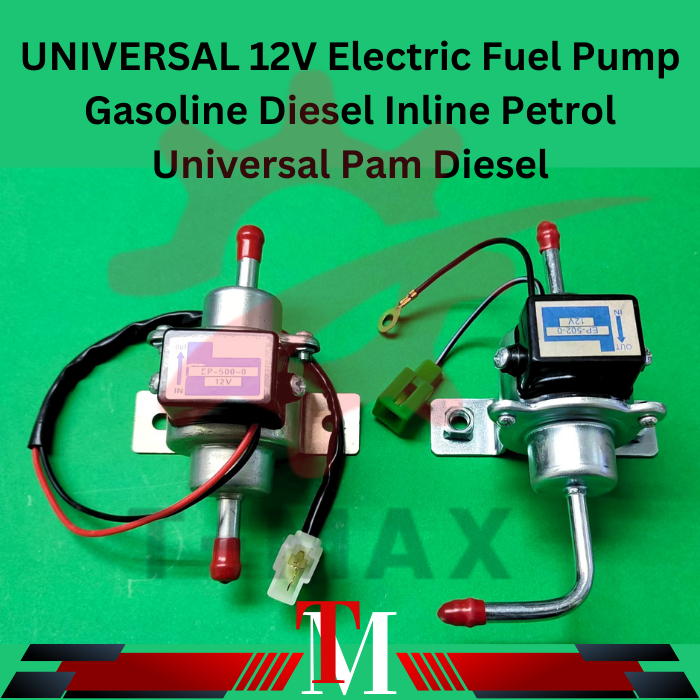 Universal 12V Denso Electric Fuel Pump Oil Injection Car Gasoline ...