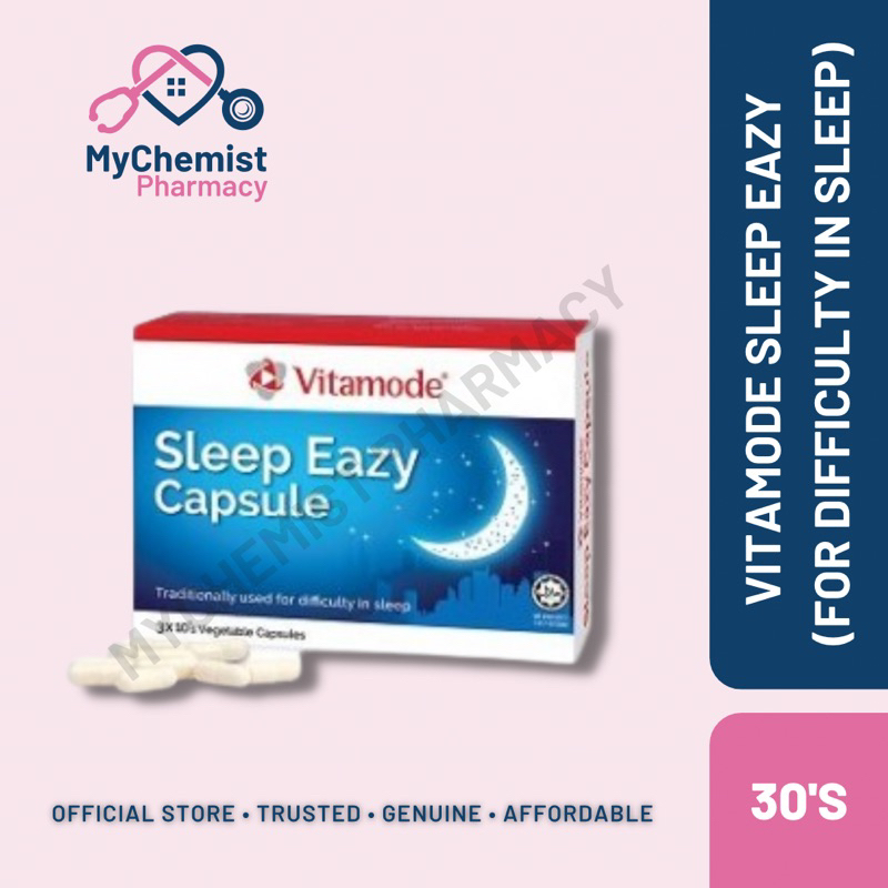 VITAMODE SLEEP EAZY 30’S Used for difficulty in sleep/insomnia/improve ...