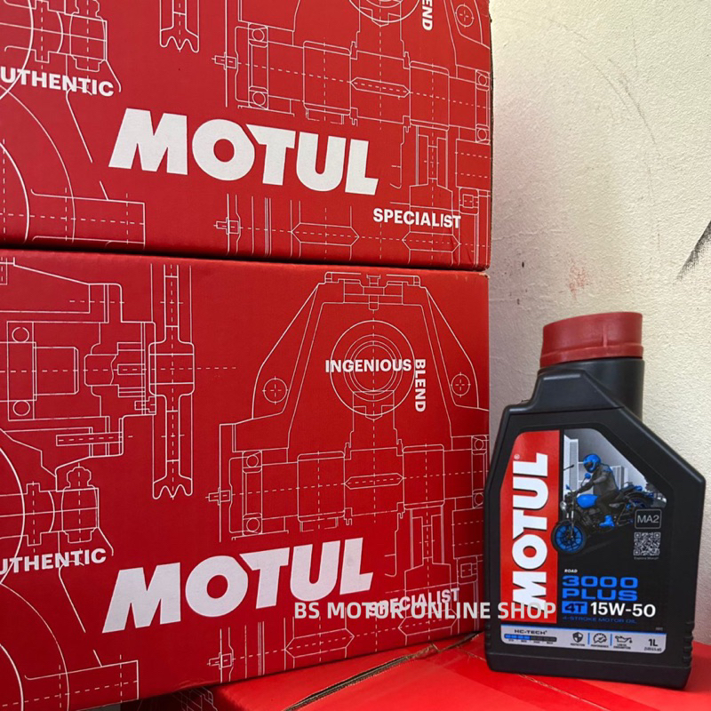 Motul Motor Oil 🔥 Free Keychain 🔥 100% Original 🔥 H-Tech 4T 10W-40 ...