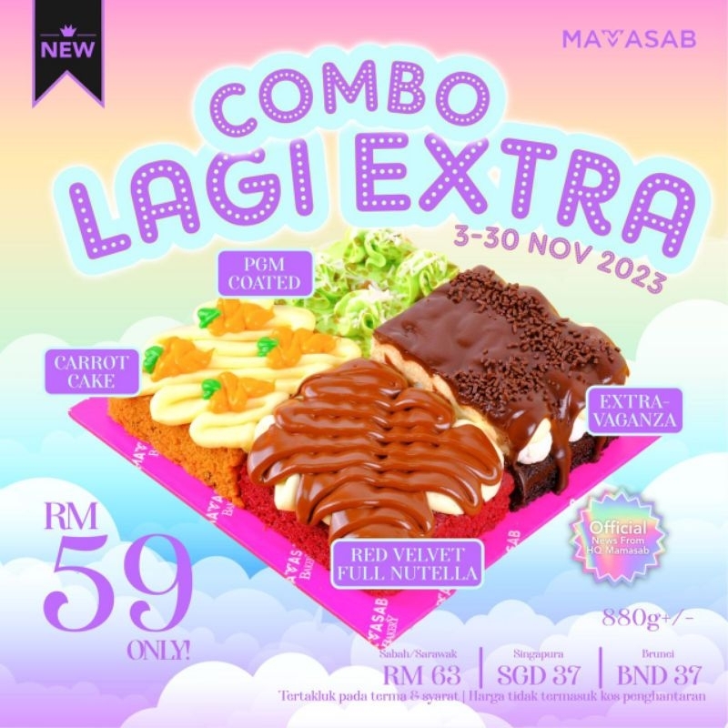 ️KEK MAMASAB PREMIUM HARGA BERPATUTAN😍 | Shopee Malaysia