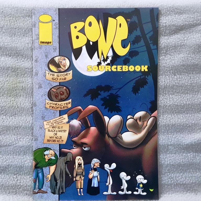 Bone: Sourcebook #1 (One-Shot) Image Comics (Jeff Smith) HTF (Jim Lee ...