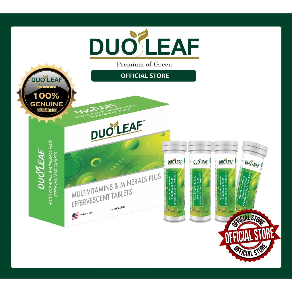 Duoleaf Multivitamins & Minerals Effervescent | Shopee Malaysia