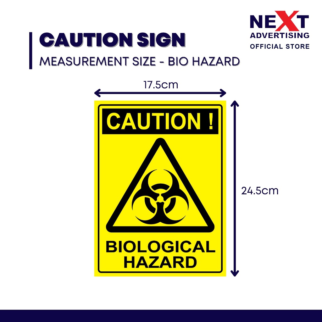 COSHH Hazard Symbol Sign | Caution Toxic Radiation Explosives Corrosive ...