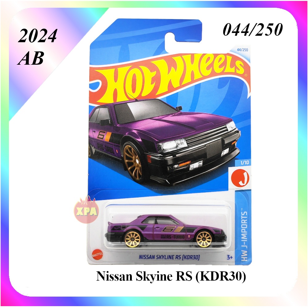 Hot Wheels 1982 Nissan Skyline RS R30 GTR ( KDR30 - creased not mint ...