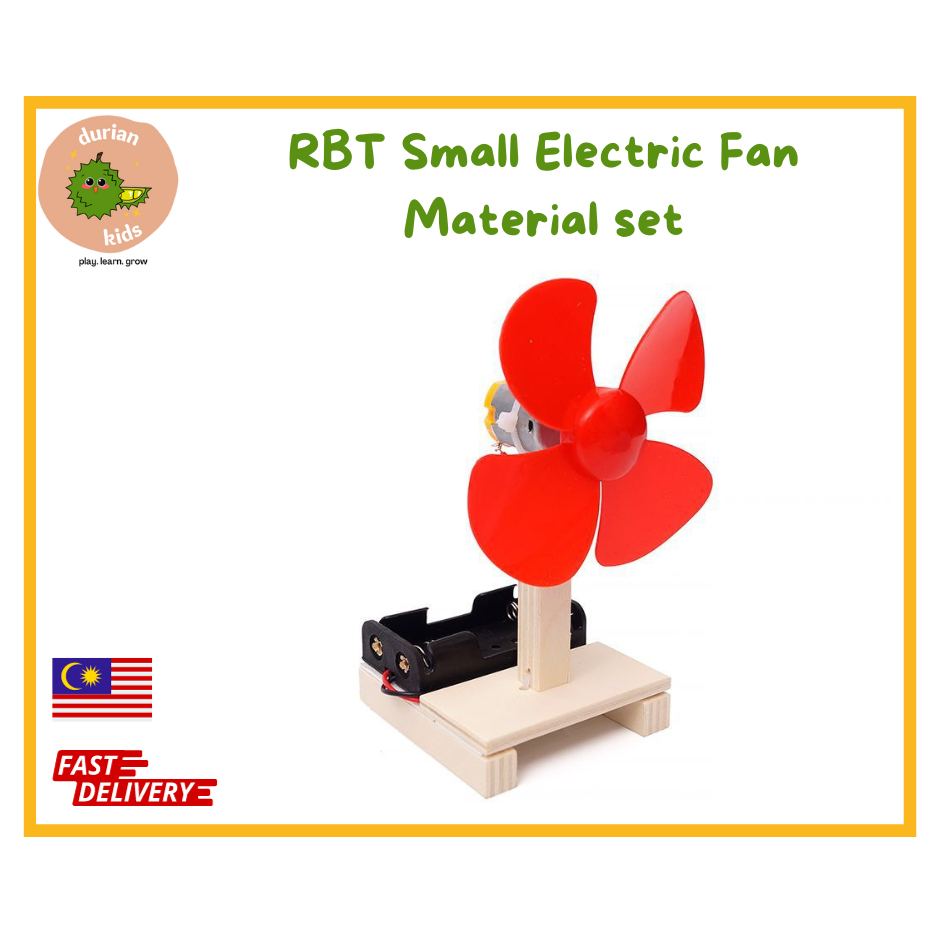 RBT Kipas Mini Elektric Fan material/ STEM DIY Set Fan | Shopee Malaysia
