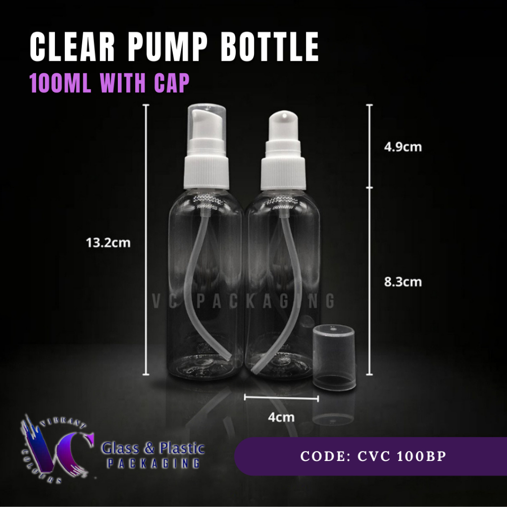 💥 100ML PLASTIC BOTTLE WITH 20MM PUMP DISPENSER || CVC100BP 💥 POST ...