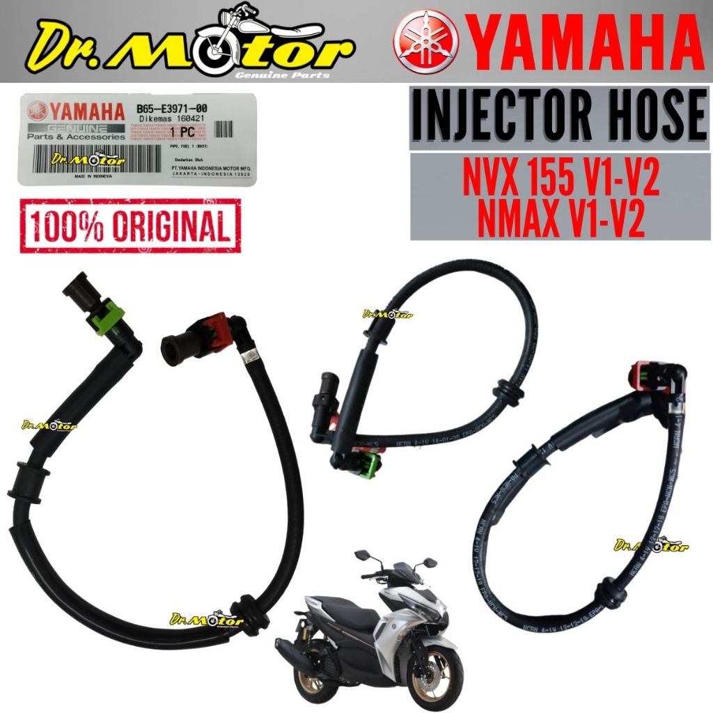 NVX155 NMAX V1 V2 NVX 155 AEROX NMAX155 Fuel injector Hose Pipe Feul Pump Paip Petrol B65-E3971 ...