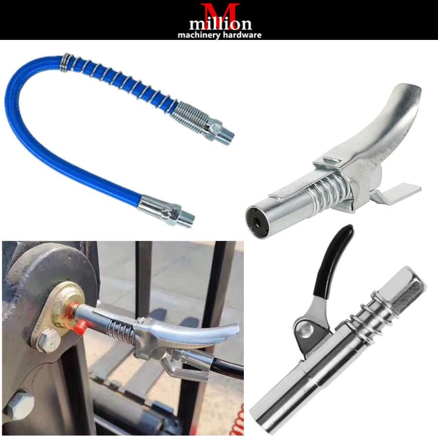 (Single Handle) 10000psi Grease Quick Self Locking Coupler Tool Leak ...