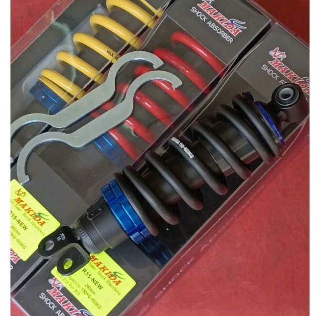 YAMAHA R15 / MT15 - ADJUSTABLE MAKIDA MONO SHOCK TAIWAN | Shopee Malaysia