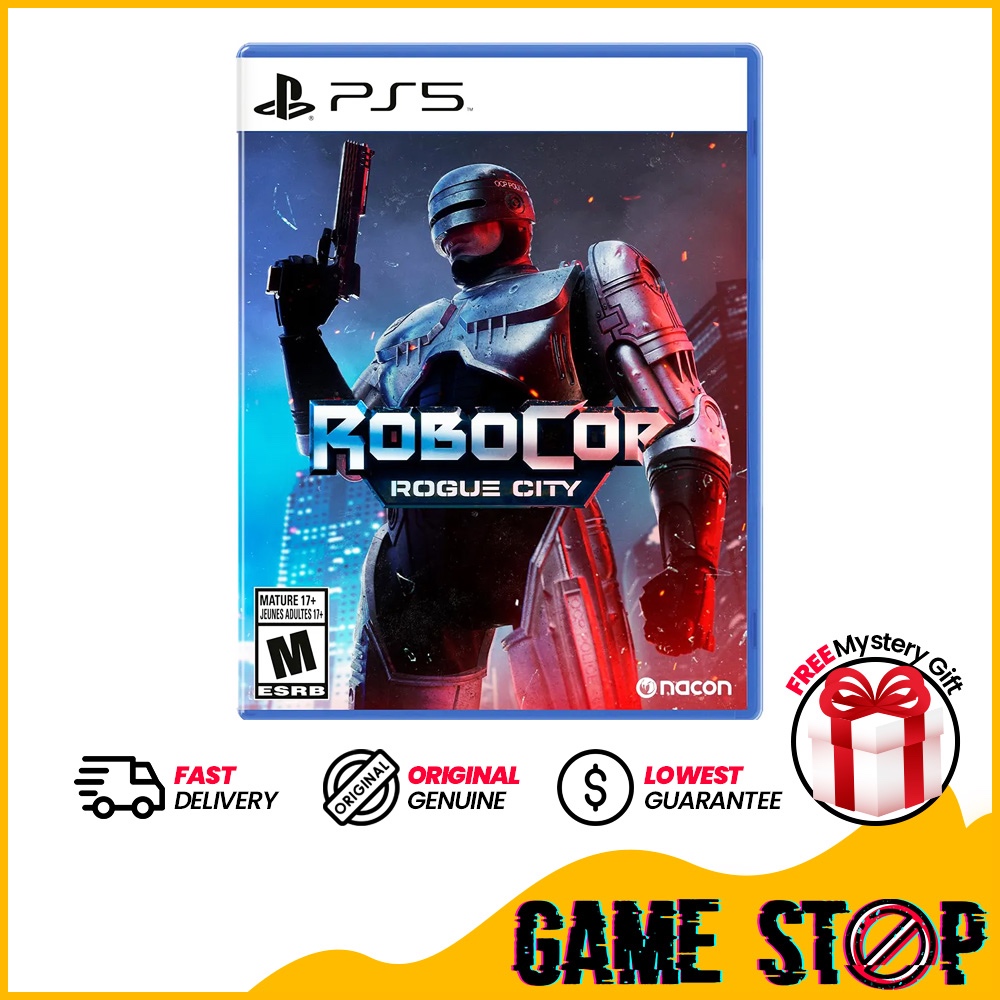PlayStation PS5 RoboCop: Rogue City Chinese/English Version (中英文版 ...
