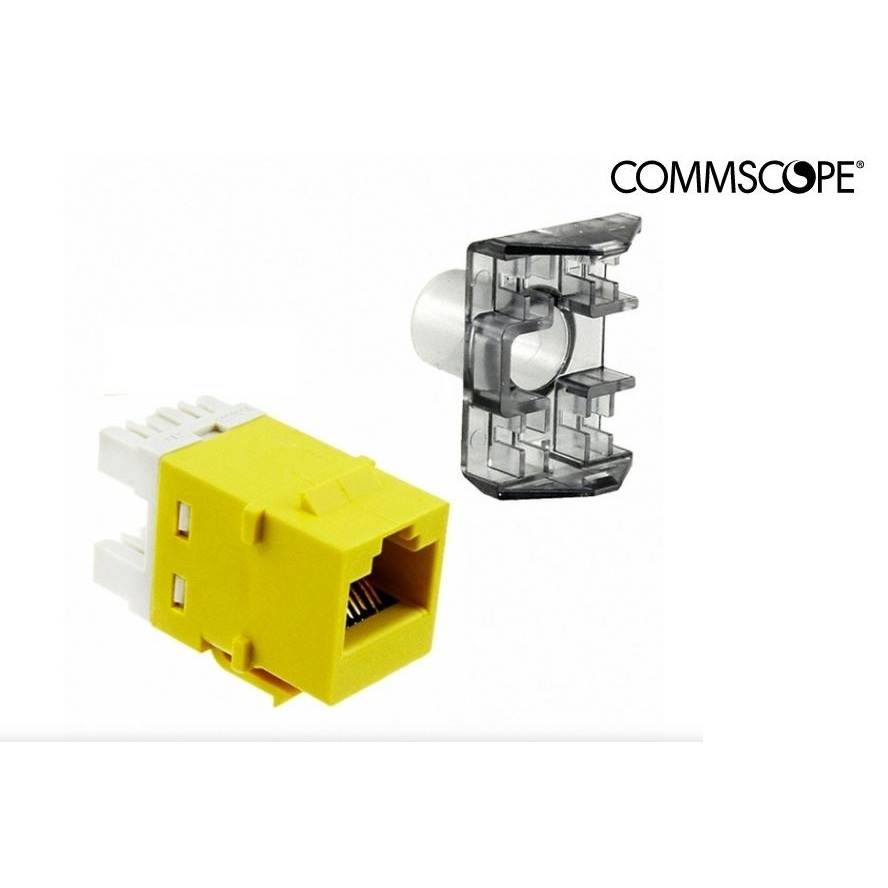 ORIGINAL AMP / COMMSCOPE CAT 6 SL110 Modular Jack, RJ45, T568A/T568B ...