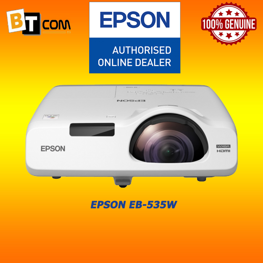 Epson EB-535W Short Throw WXGA 3LCD Projector | Shopee Malaysia