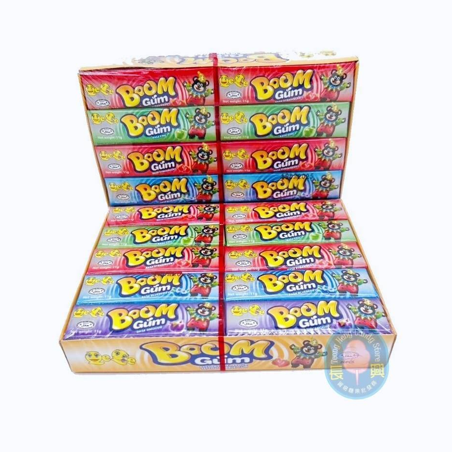 120 Pcs (2 Boxes) Murakawa Bear Oldtime Childhood Bubble Gum Kucing ...