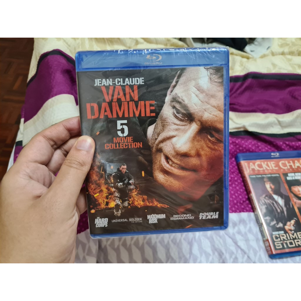 IN STOCK JEAN-CLAUDE VAN DAMME 5 FILM COLLECTION 2 DISC BLU RAY ACTION ...