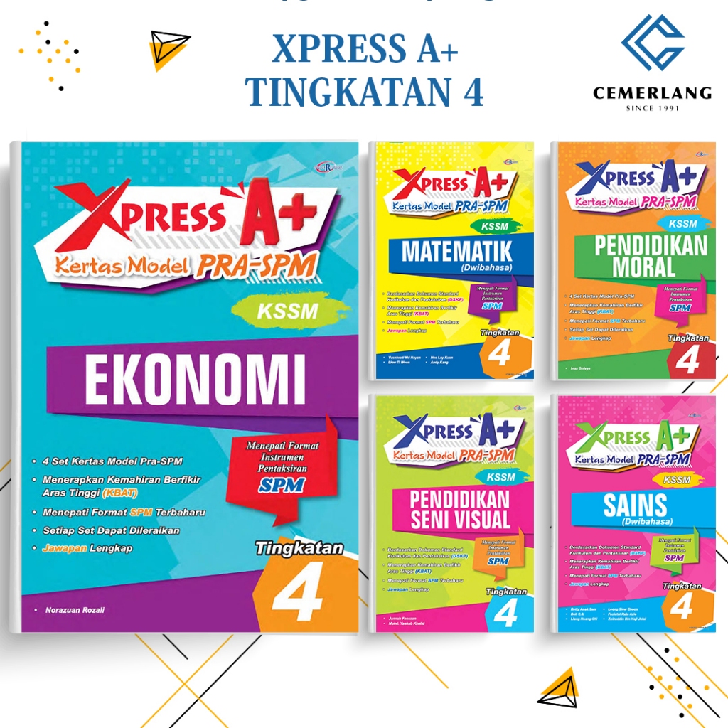 Xpress A+ Pra-SPM ( Tingkatan 4 - 13 Subjek ) - Secondary / Sekolah Menengah | Shopee Malaysia