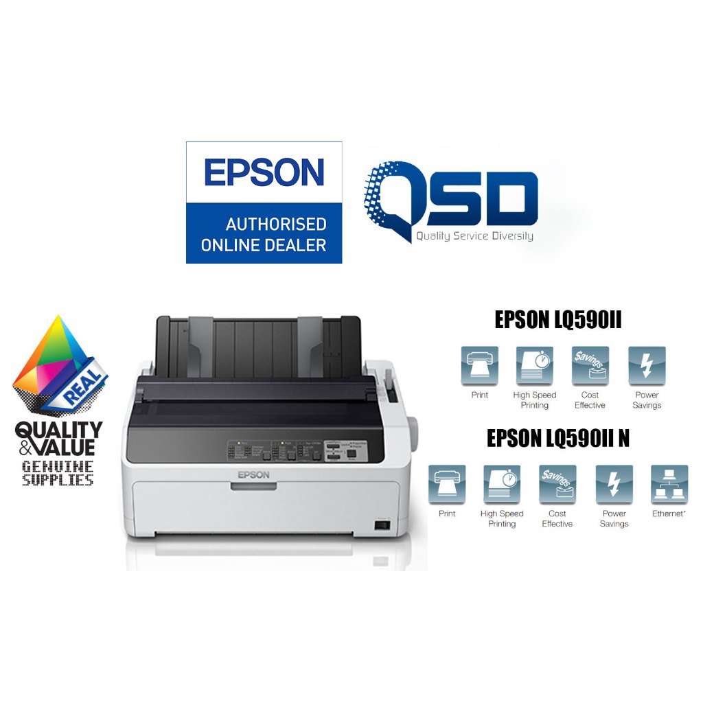 Epson LQ-590II & LQ590II N Dot Matrix Printer | Shopee Malaysia