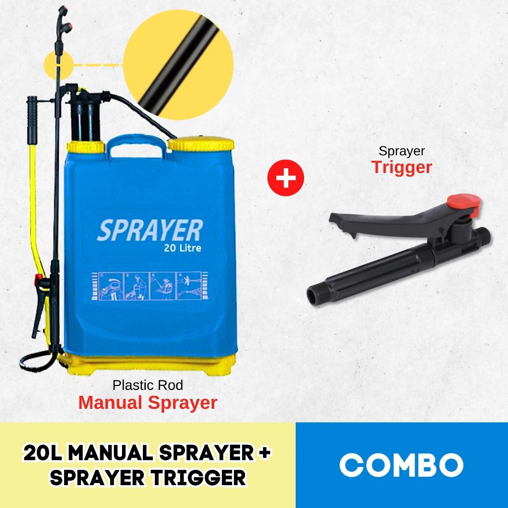 PRODIY 20 Litre Knapsack Sprayer Pam Racun Manual Pum Racun Pump Racun ...