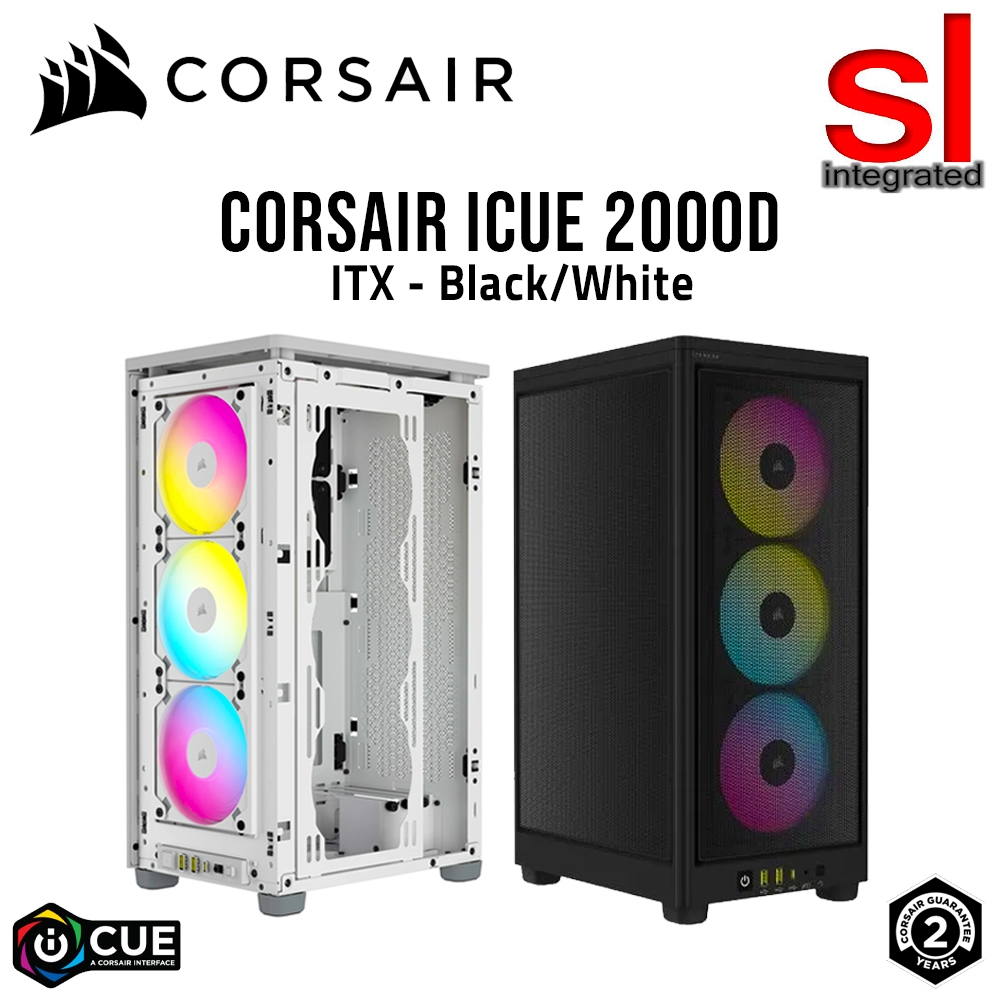 Corsair 2000D AIRFLOW Series Mini-ITX PC Case - 2000D Airflow/iCUE ...